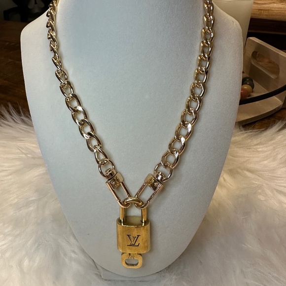 Louis Vuitton | Jewelry | Authentic Louis Vuitton Lock And Key On 8 ...